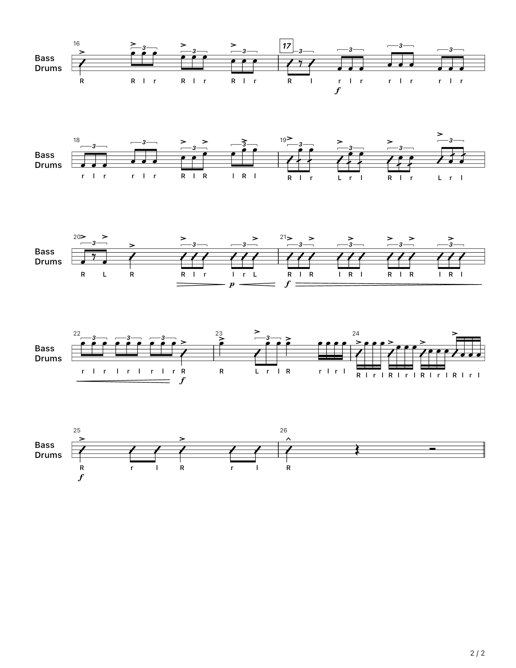 Tripwire by Drumline Designer - Drumline Designer